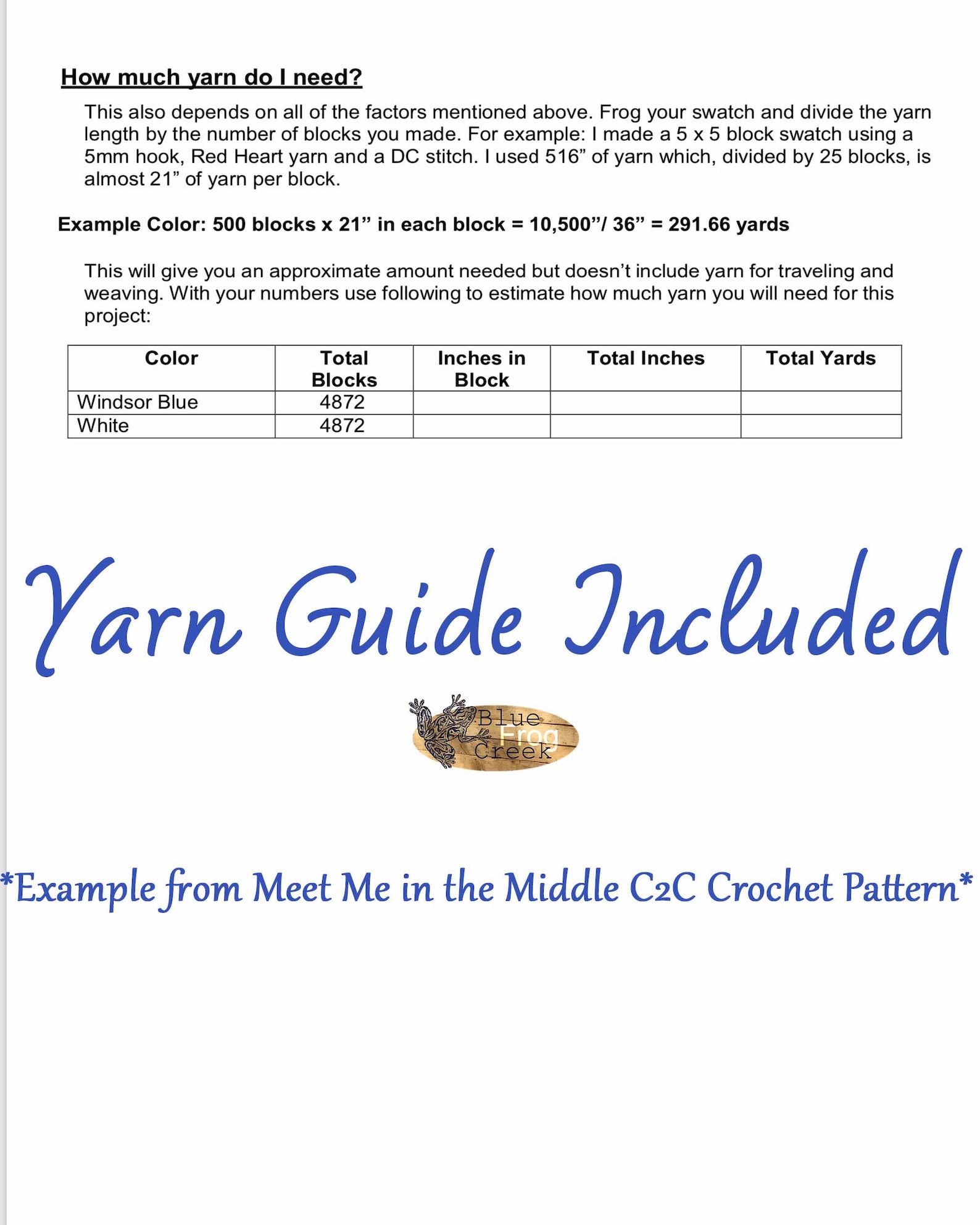 See the Sea C2C Crochet Pattern Corner to Corner Crochet - Etsy