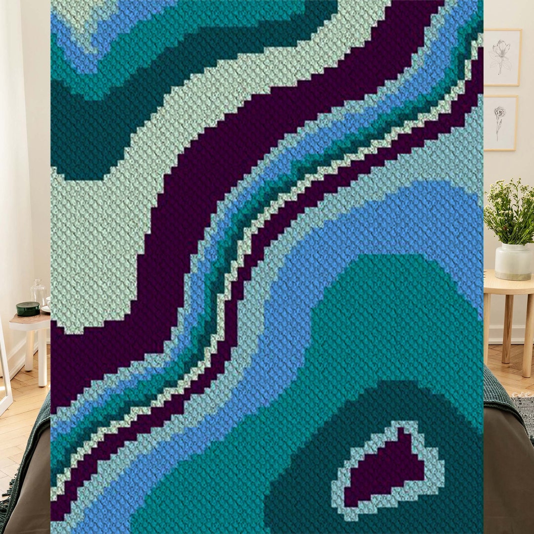 Geode C2C Crochet Pattern | Corner to Corner PDF Crochet Pattern 4 ...