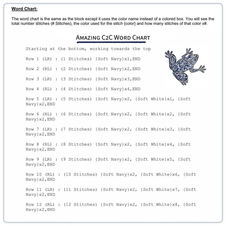 See the Sea C2C Crochet Pattern | Corner to Corner Crochet Afghan Blanket Crochet Pattern | PDF ...