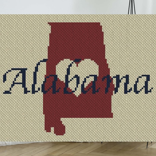 Alabama Crochet Pattern - Etsy