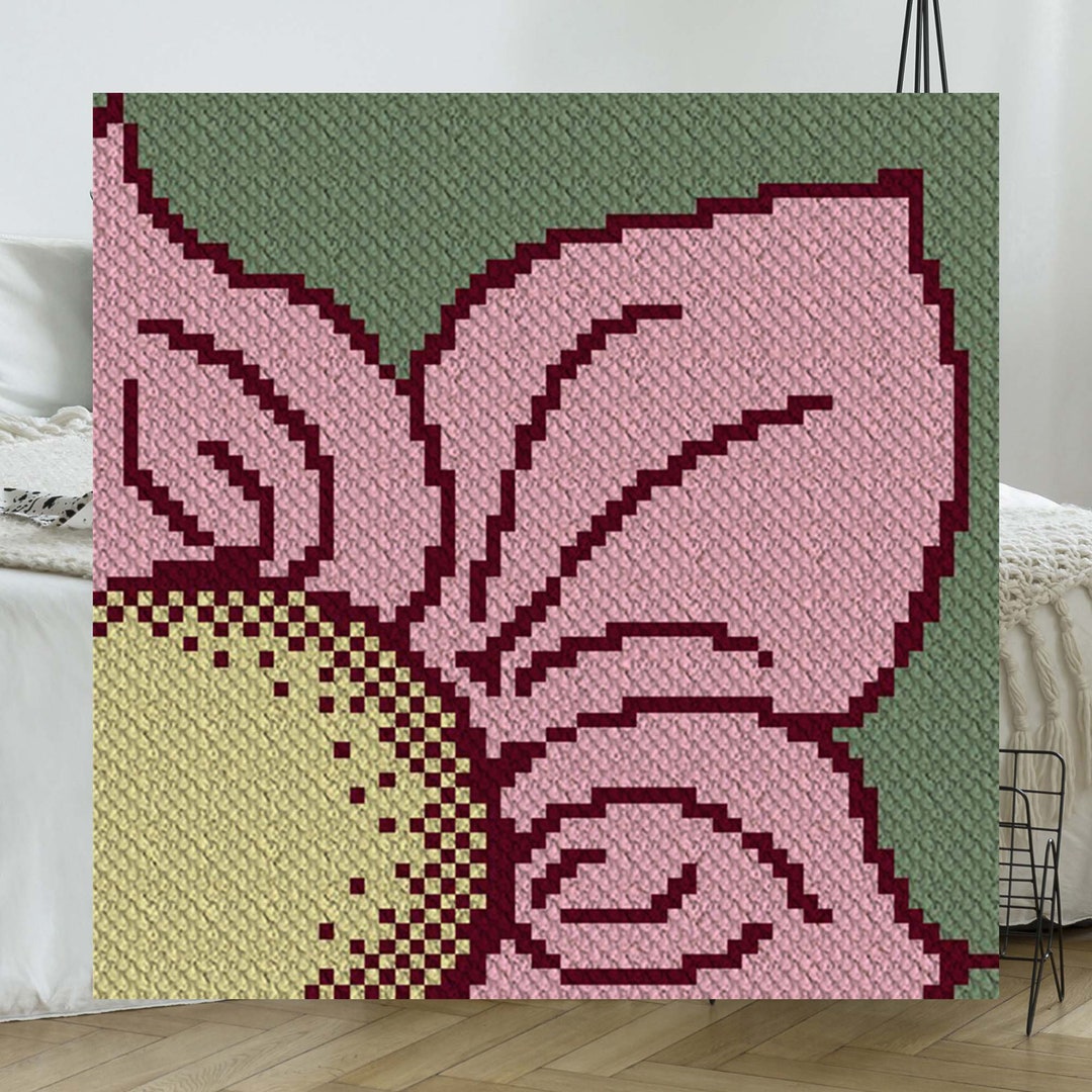 Wild Flower C2C Afghan Crochet Pattern | Corner to Corner Lapghan ...
