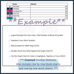 C2C Crochet Afghan Graphghan Pattern Stitch in Time | Instant Download ...