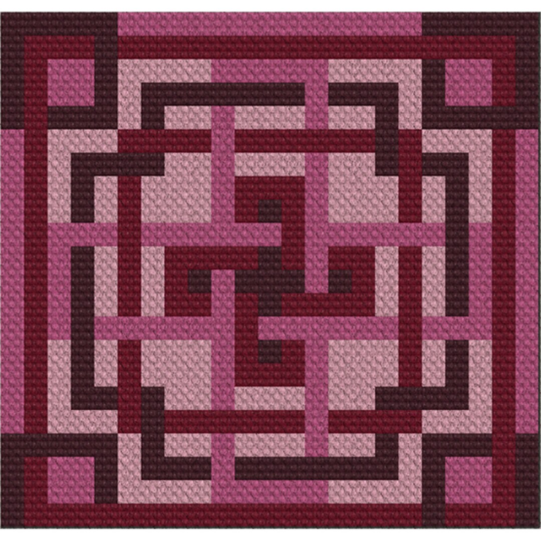 Maze of Mimi C2C Graphghan Crochet Pattern Corner to Corner Afghan ...