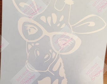 Giraffe Window Decal - Etsy