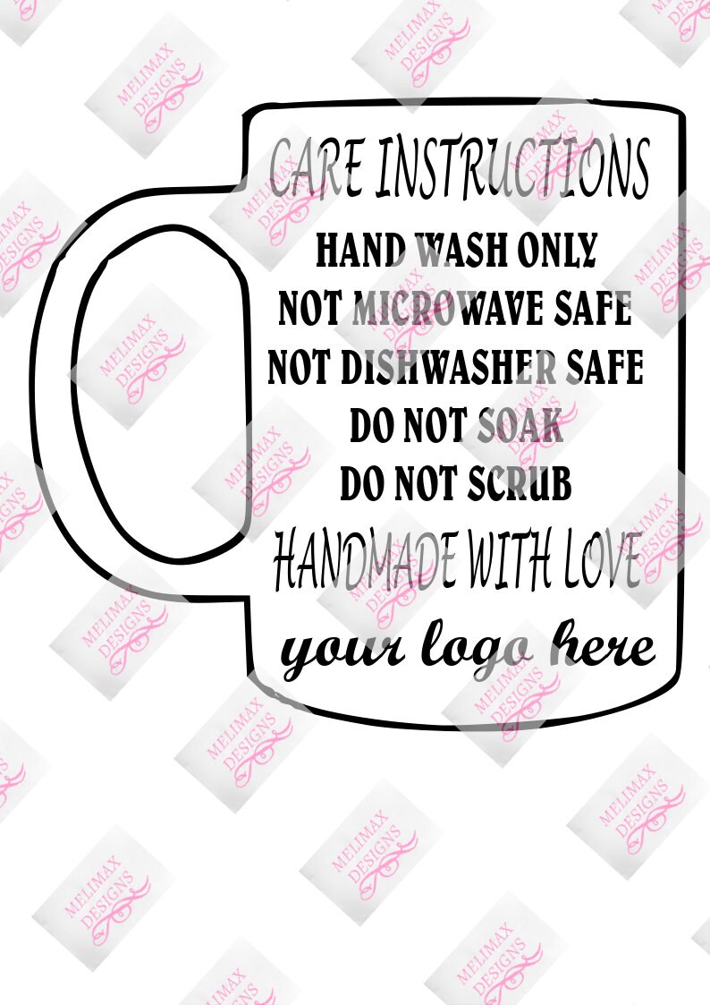 Mug Care Card Bundle PNG - Etsy