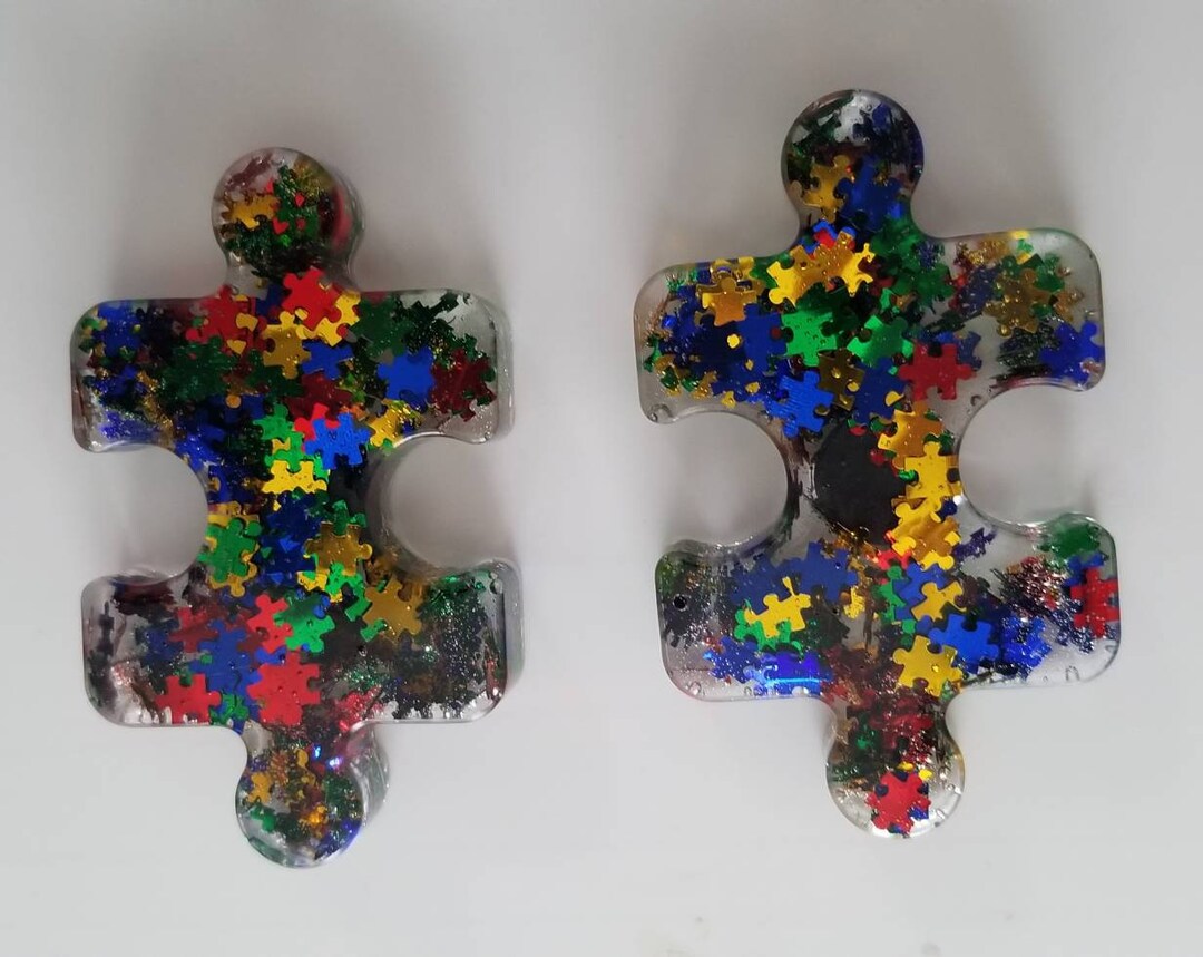 Set of 2 Autism Awareness Magnets. - Etsy