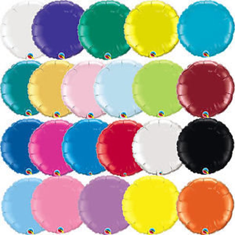 Round Balloons Metallic Foil 18 INCH Round Foil Balloon - Etsy Round Balloons Metallic Foil 18 INCH Round Foil Balloon - Etsy