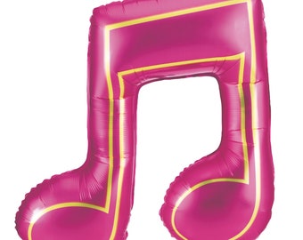 Music Note Mylar Balloon - Etsy