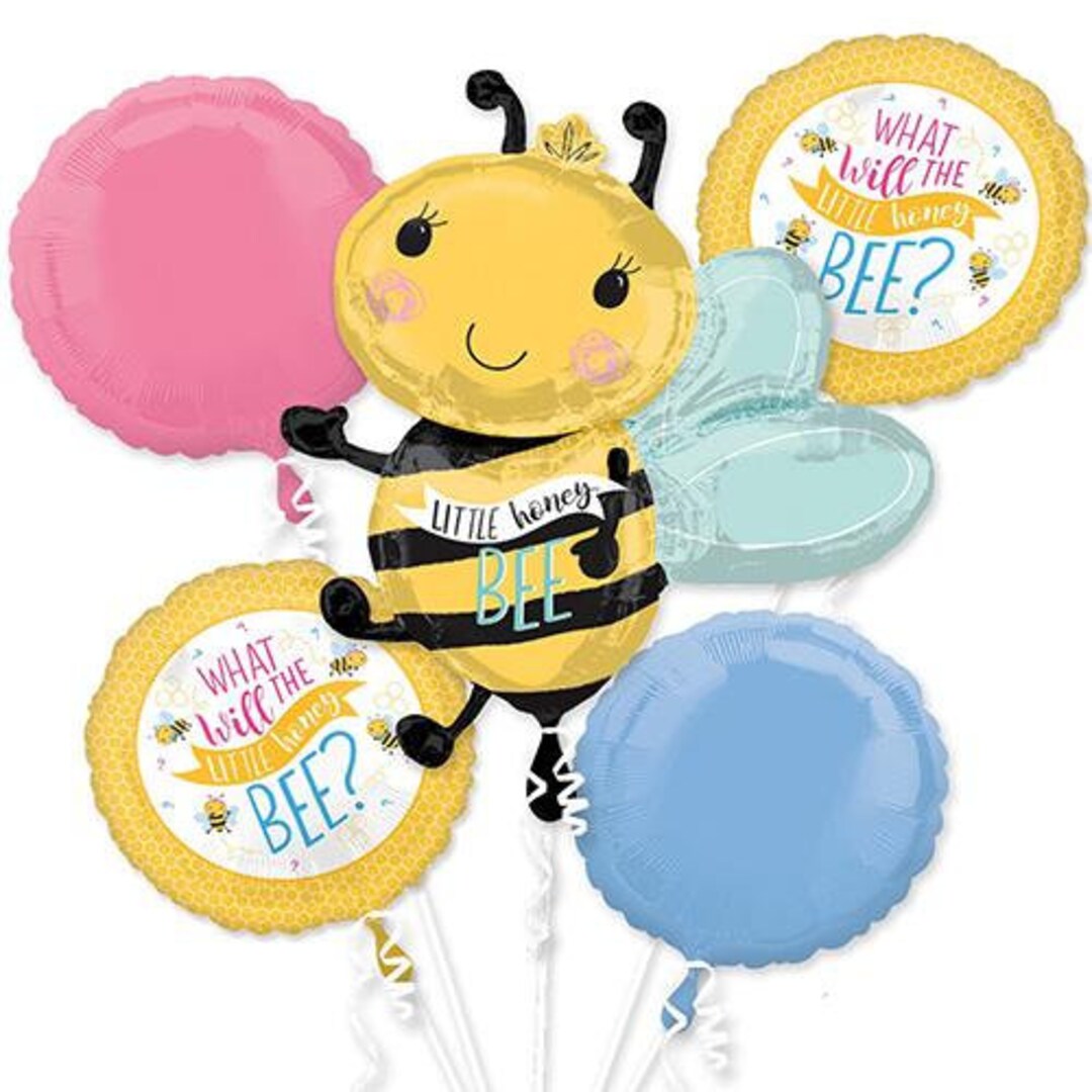 Bumble Bee Balloon Bee Balloon Bumble Bee Mylar Balloon - Etsy