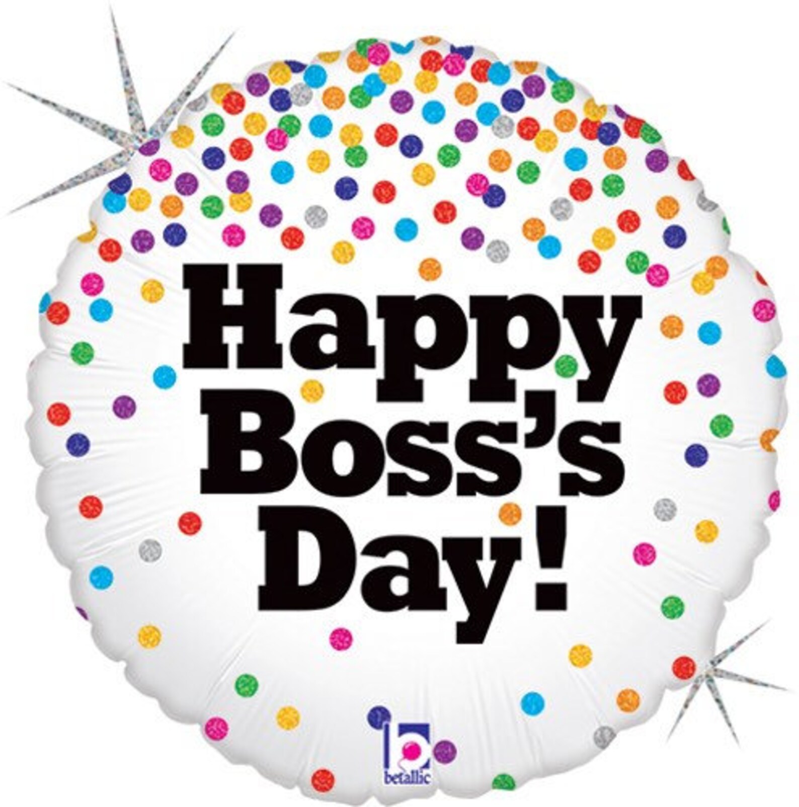 Boss's Day Mylar Boss Boss's Day Balloon. Happy - Etsy