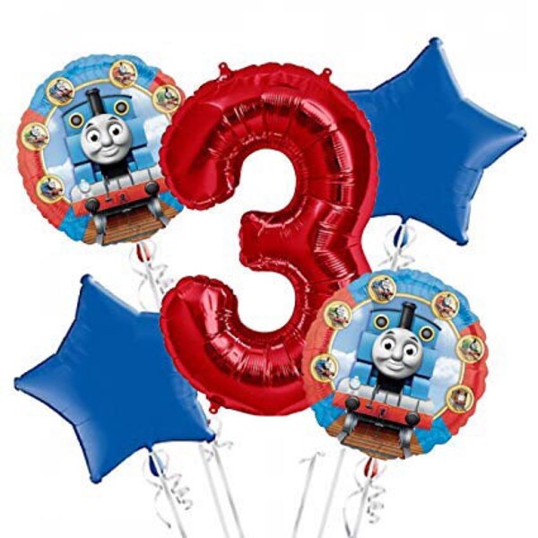 Thomas the Train Balloon - Etsy