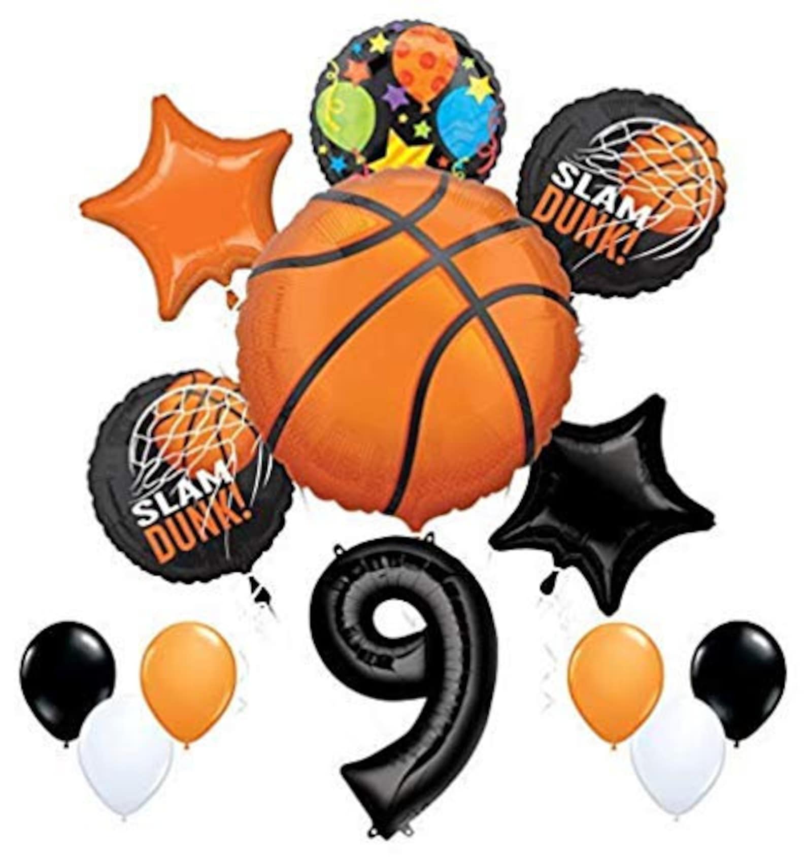 Sports balloon bouquet basketball party birthday | Etsy