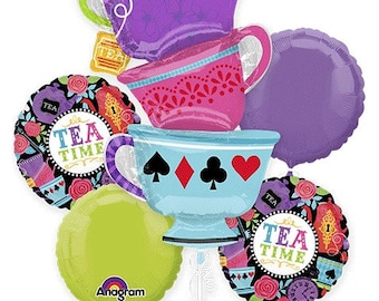 Tea Party Balloon - Etsy