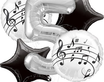Music Notes Balloon | Etsy