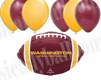 Washington Commanders Balloons - Etsy