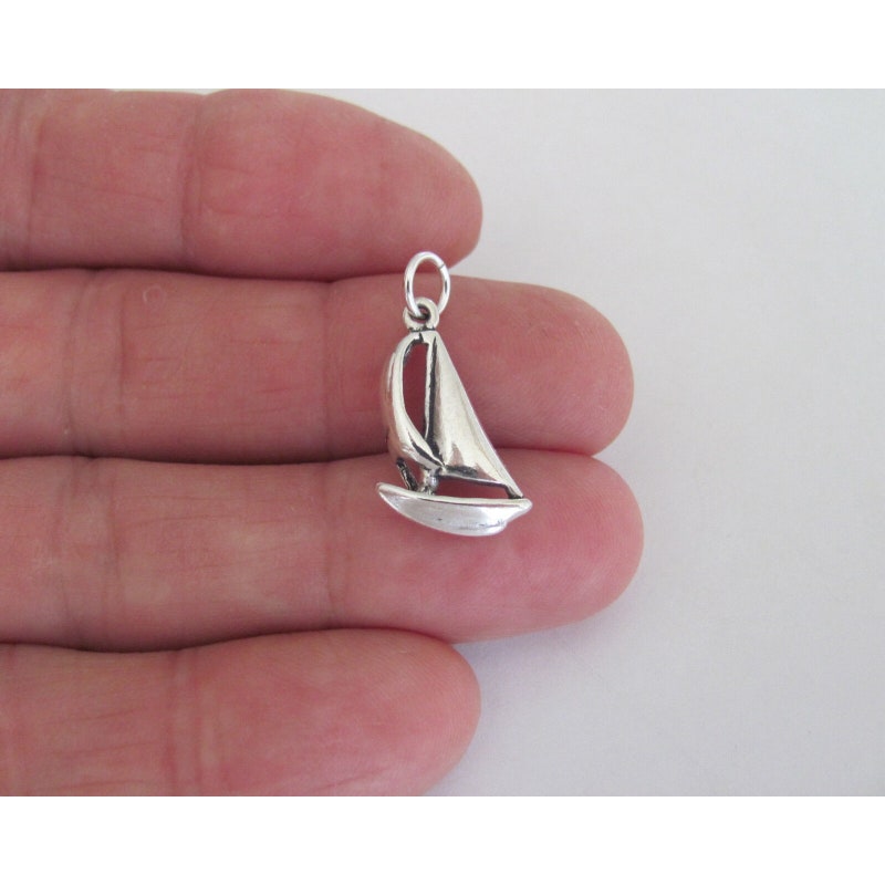 Sailboat Charm - Etsy