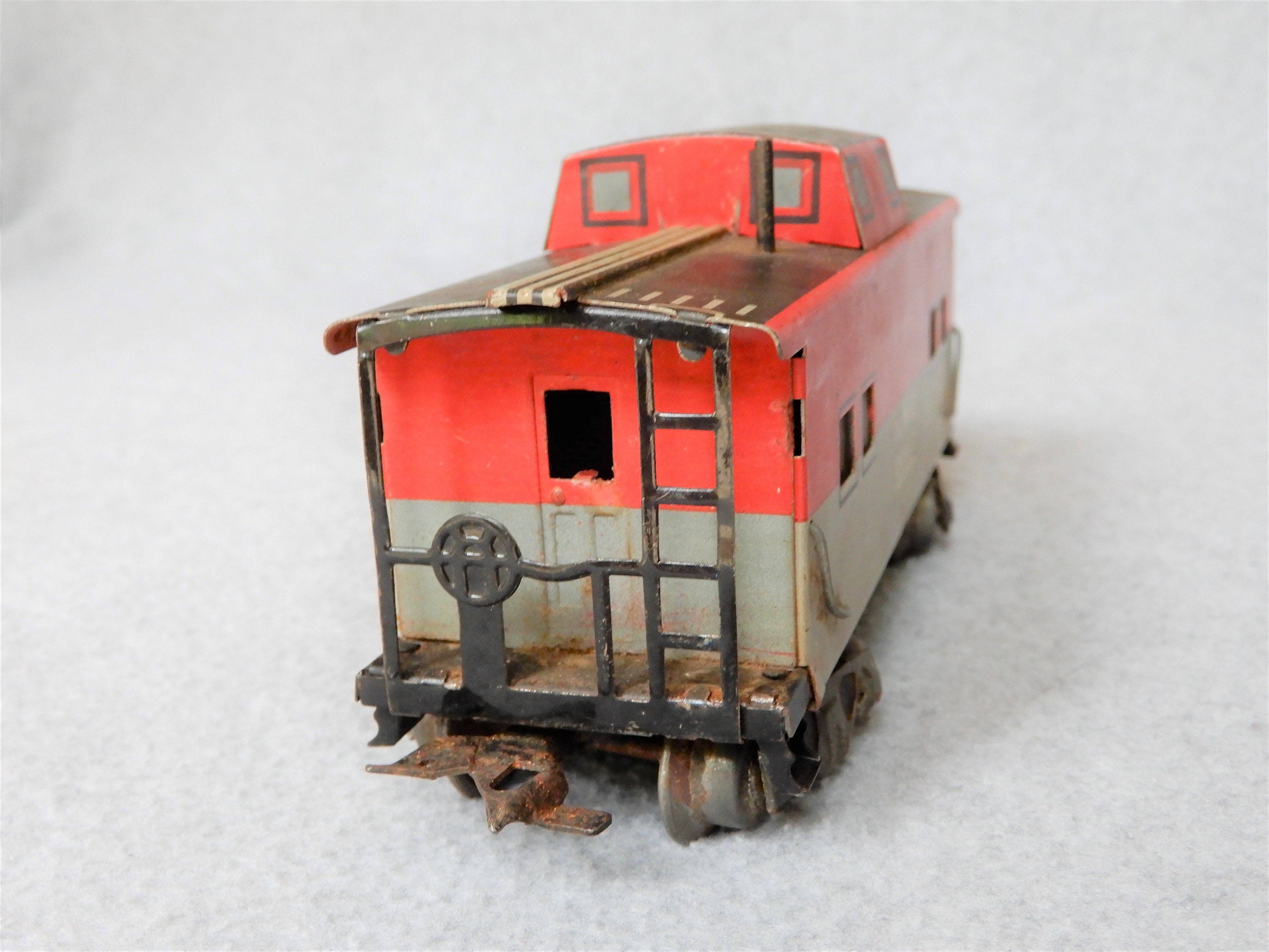 Vintage Marx Train Car 20102 O Gauge 8 Wheel New York Central Metal ...