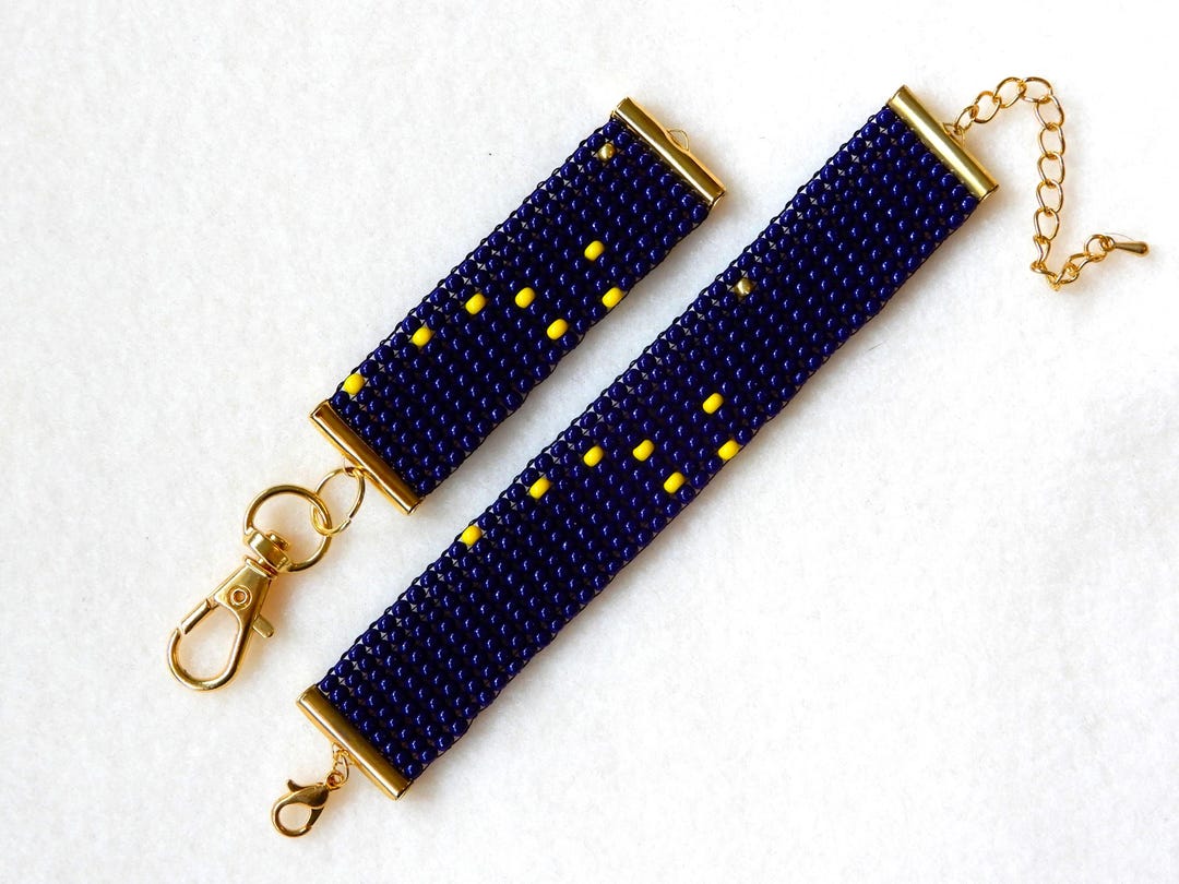 Alaska State Flag Big Dipper North Star Bead Keychain & Bracelet ...