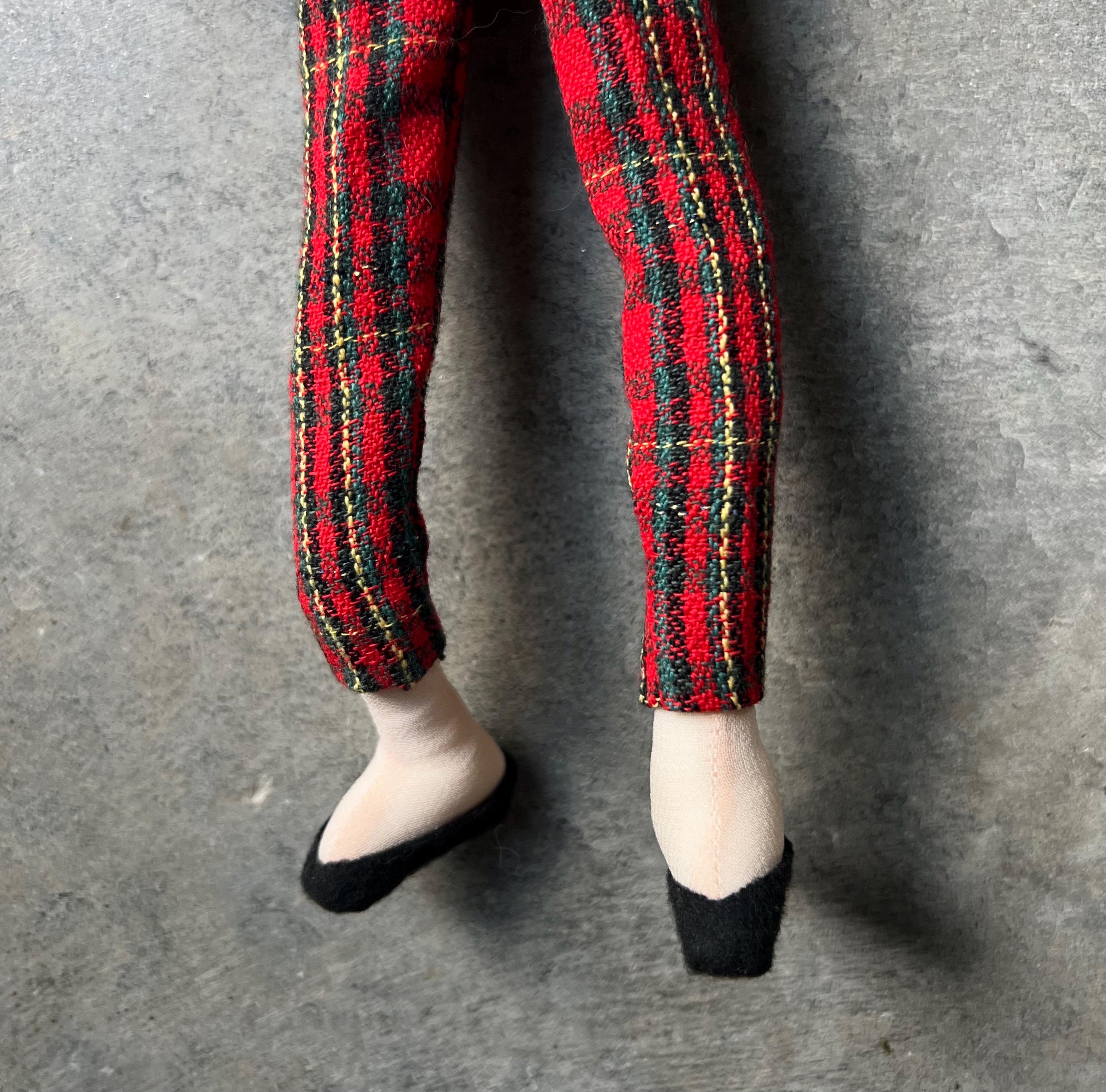 Vintage STOCKINETTE Posable Big Eyed Mod Doll Japan 12 Original MCM ...