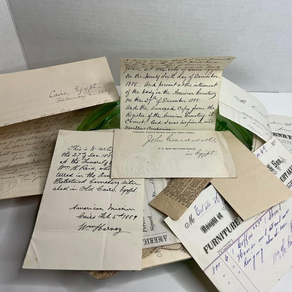 Victorian Letters - Etsy