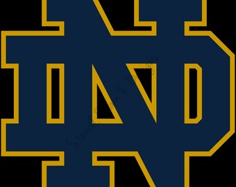 Notre dame logo | Etsy