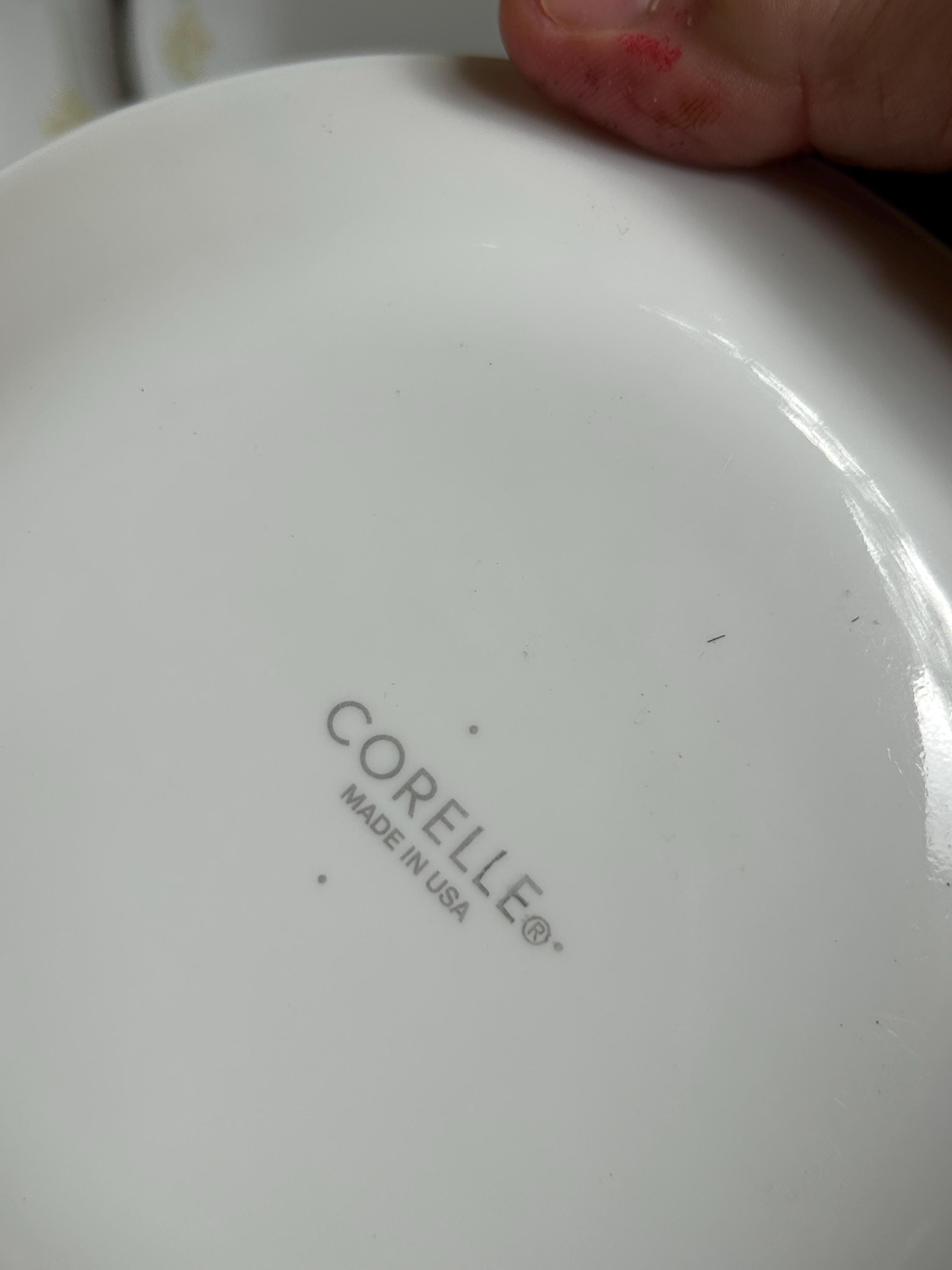 Corelle Secret Garden Salad Plates — Set of 3, Vintage Floral Pattern 6 ...