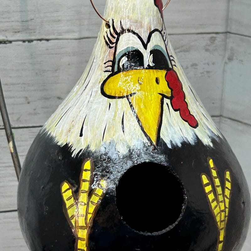 Gourd Chickens - Etsy