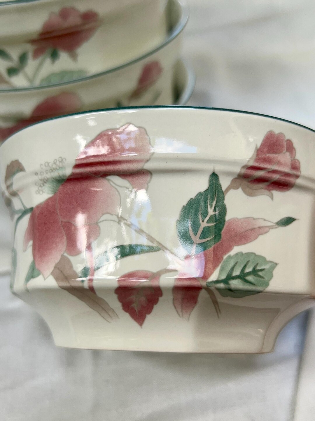 Mikasa Silk Flowers Fruit Bowls Set of 3 | Dessert or Sauce Bowls ...