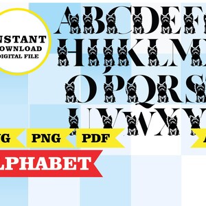 Yorkshire Terrier, Alphabet, Clipart, Svg, Vector Editable, PNG ...