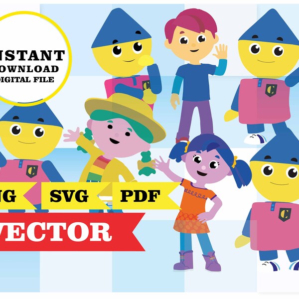 Charlie Colorforms - Etsy