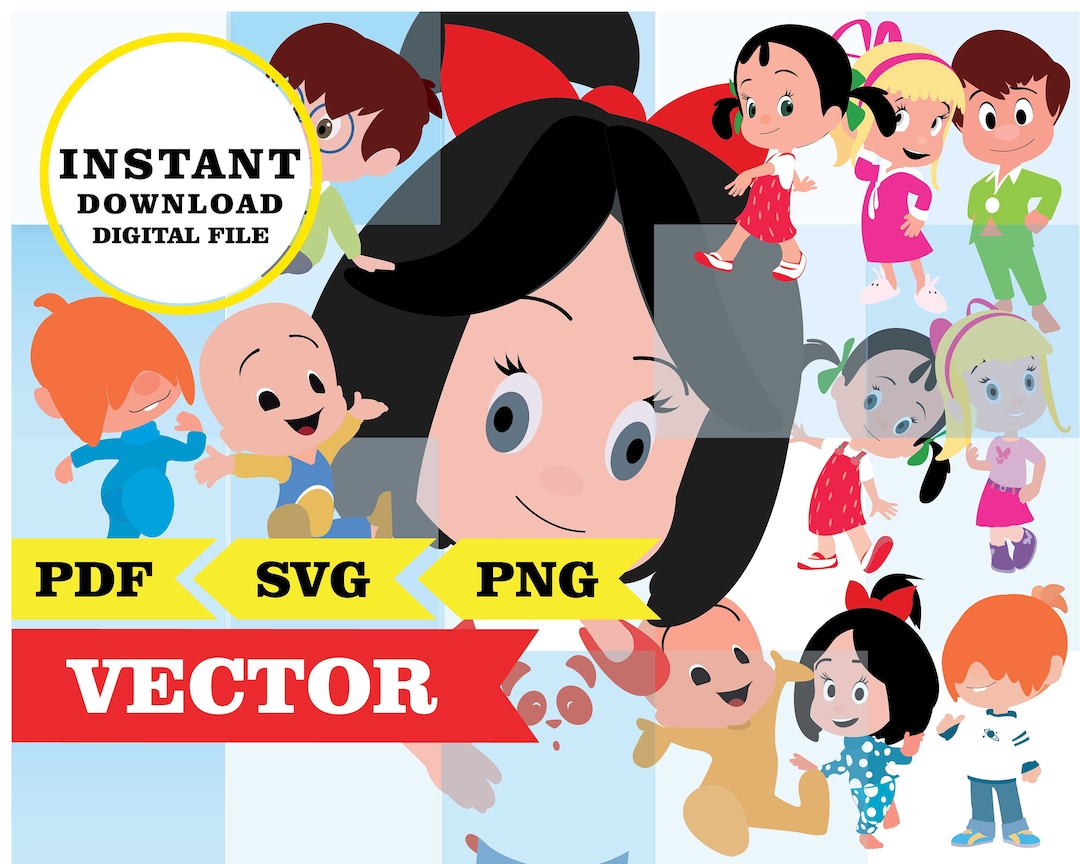 Cleo and Cuquin, Images, Clipart SVG, PDF Vector, PNG transparent ...