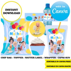 Cleo and Cuquin, Editable Template, Canva Editable Instant Digital ...