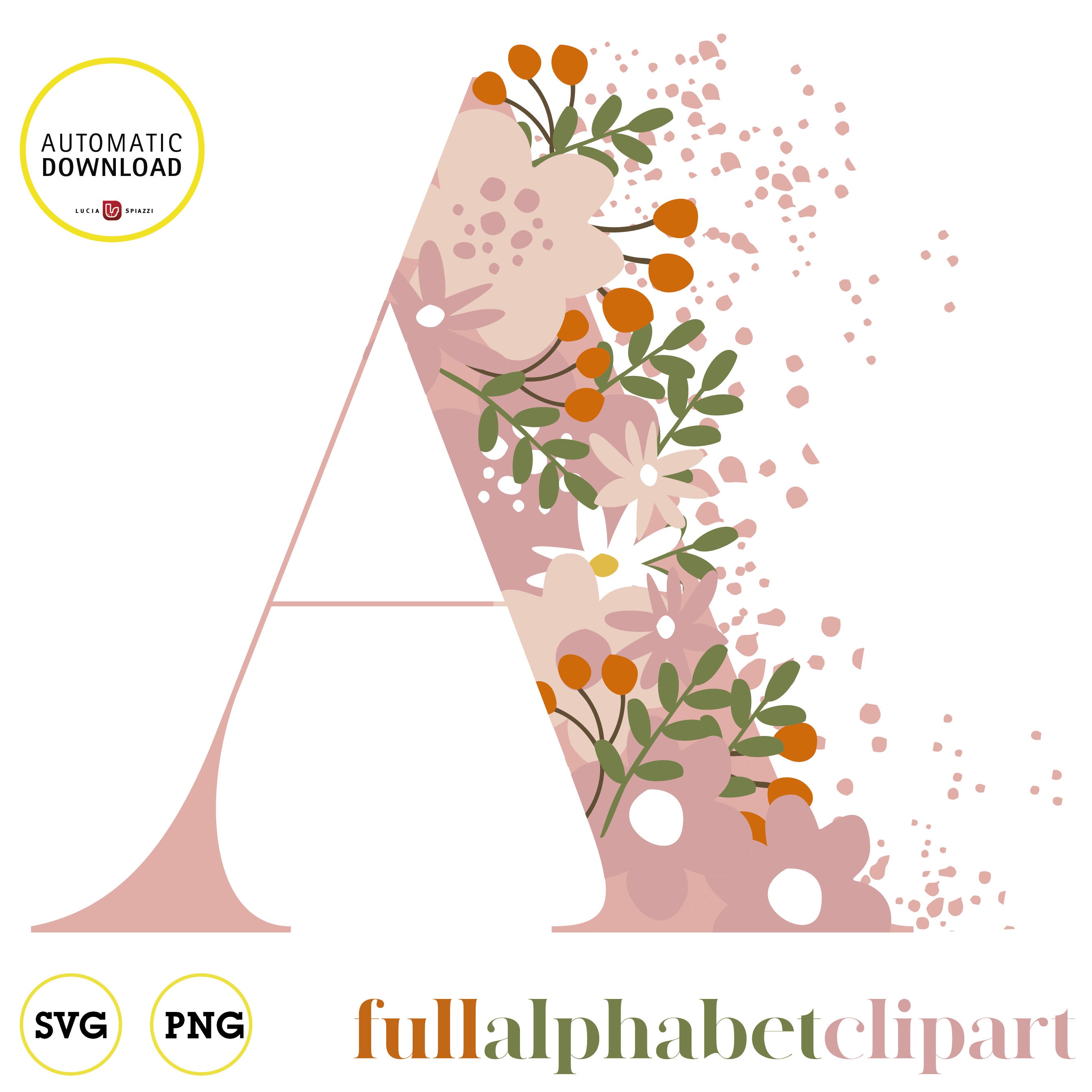 Forest Alphabet Alphabet Enchanted Forest Letters A-Z - Etsy