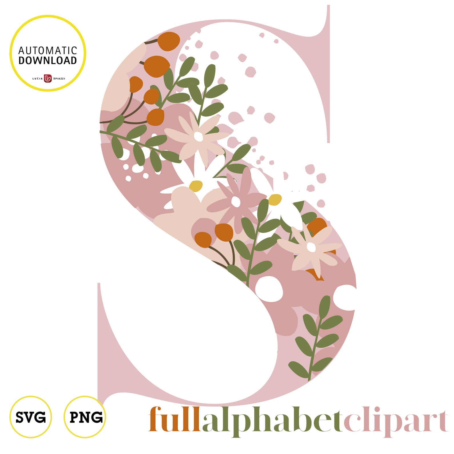 Forest alphabet alphabet enchanted forest Letters A-Z | Etsy