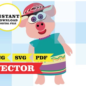 La granja de Zenón, imagenes, clipart SVG, AI, PDF vector - Etsy México