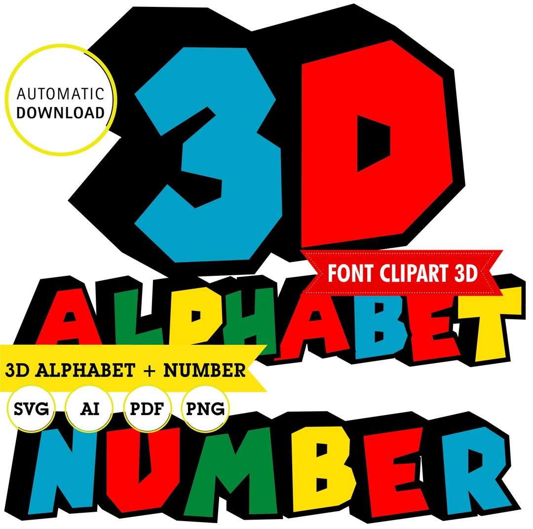 Super Mario Alfabeto, Letras Y Números Clipart 3d, Png Fondo ...