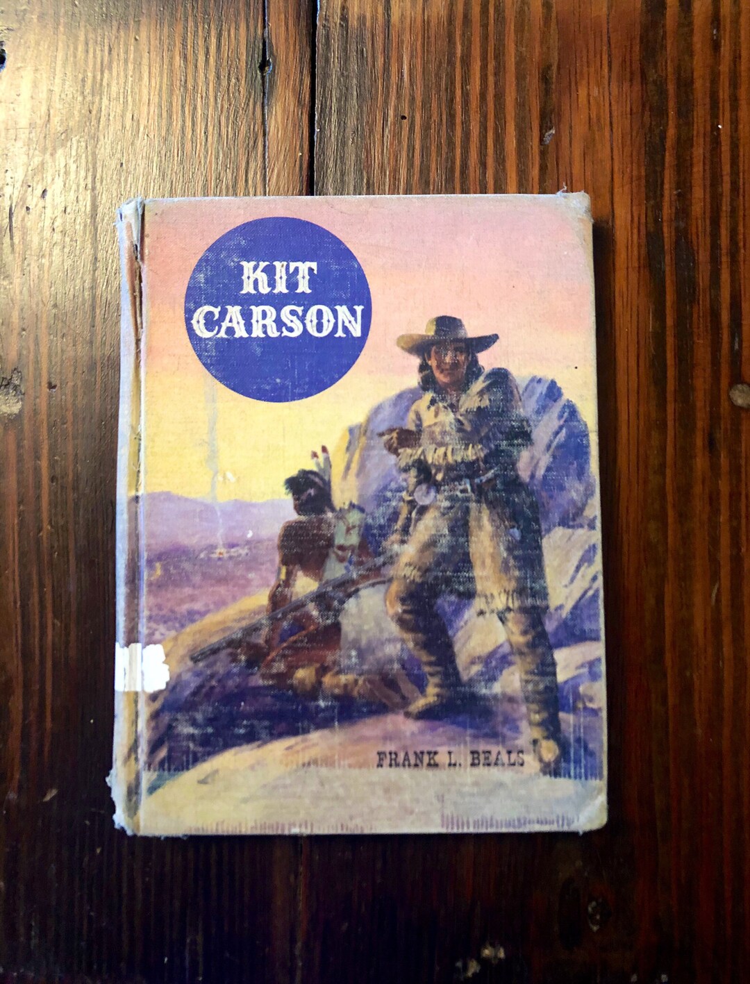 Vintage Kit Carson Hardback Book - Etsy