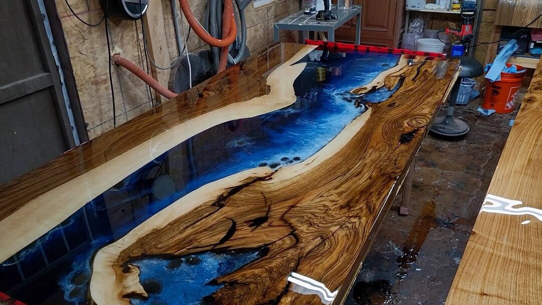 Live Edge River Table Design Your Own Rivertable Console, Coffee ...