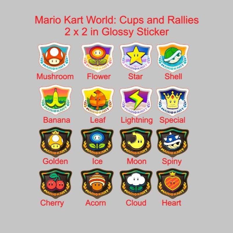 Mario Emblem - Etsy