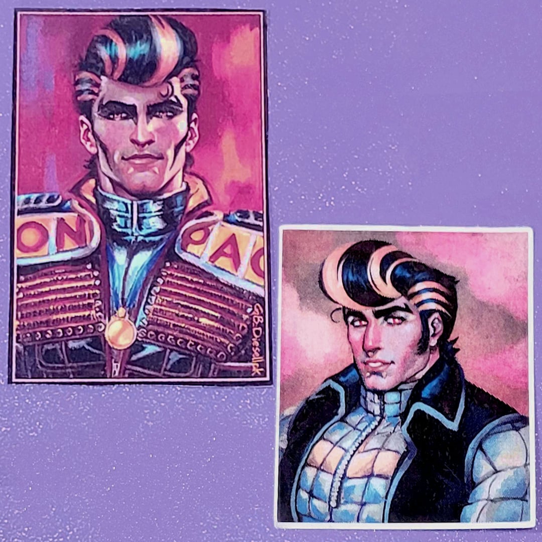 Starlight Express Greaseball Portraits Glossy Sticker Set - Etsy