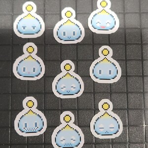 Sonic Series, Neutral Pixel Chao Paper Sticker Flakes for Planners ...
