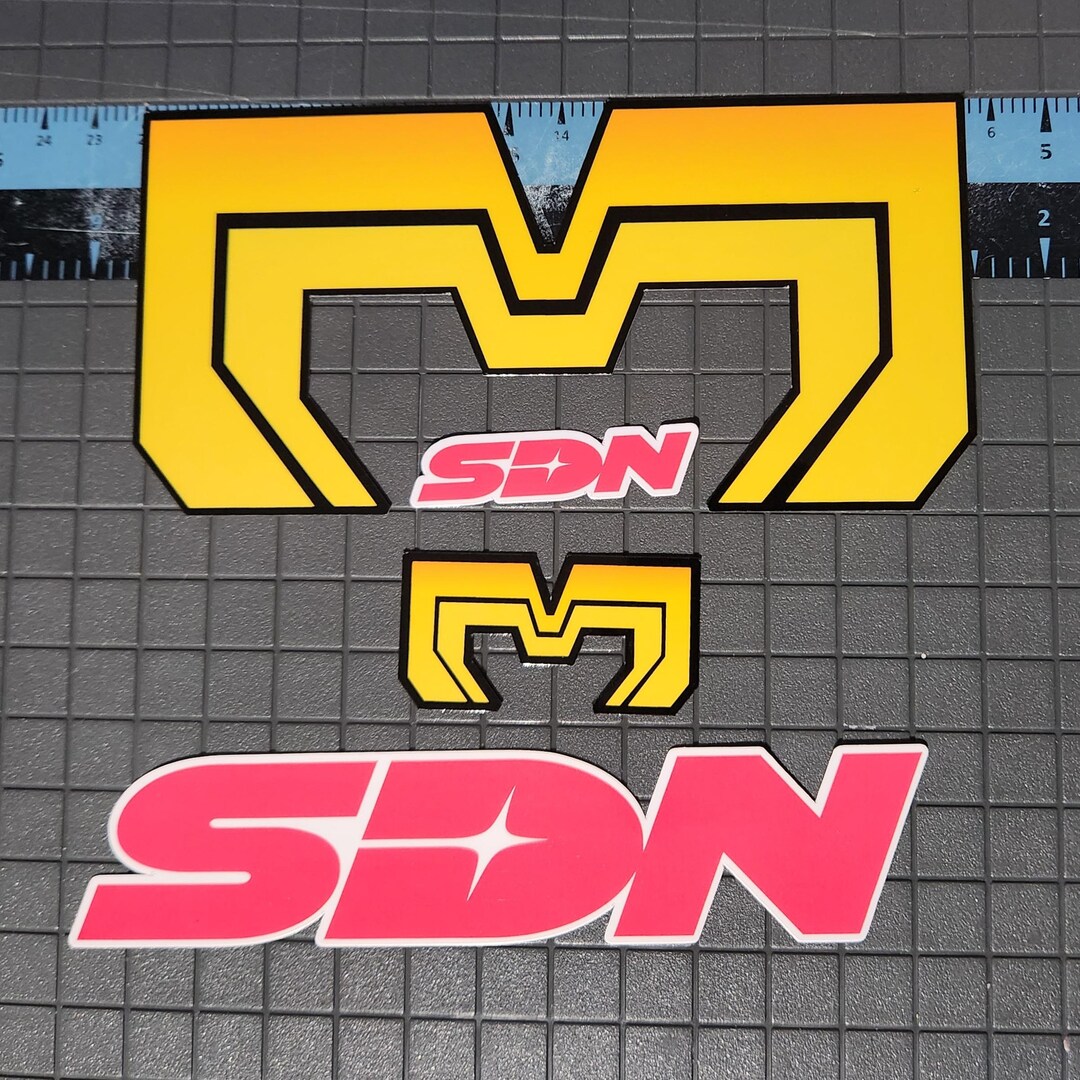 Dispatch SDN or Mechaman Logo Glossy Sticker - Etsy