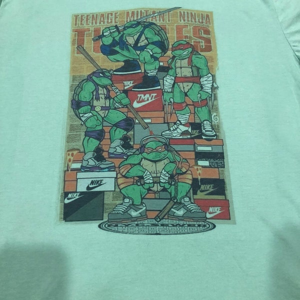 Teenage Mutant Ninja Turtle Sublimation Svg Shirt - Etsy