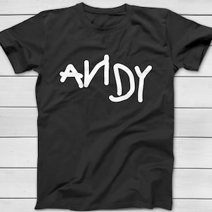 Toy Story ANDY T-shirt - Belongs to Andy - Cowboy Andy - Disney Group ...