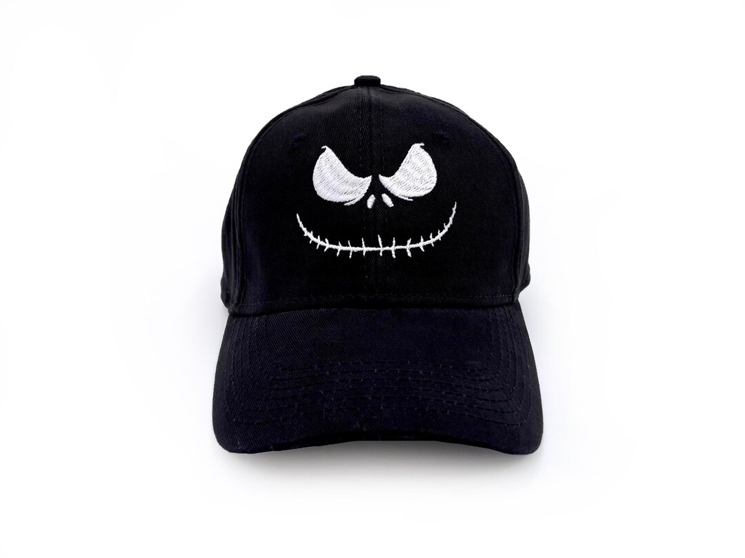 Jack Skellington Embroidered Hat | Adjustable Cap | Adult and Kids ...