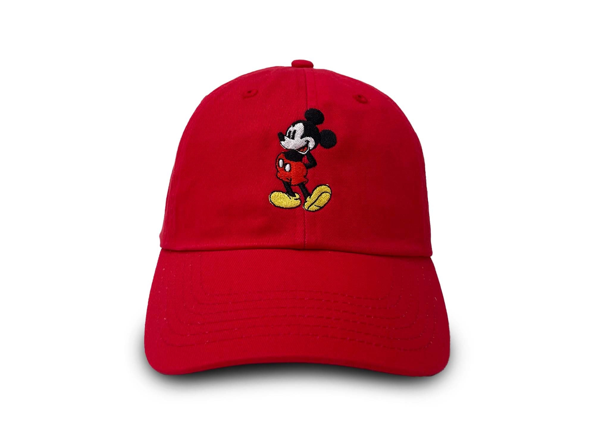 Mickey Mouse Embroidered Hat | Adjustable Cap | Adult and Kids ...
