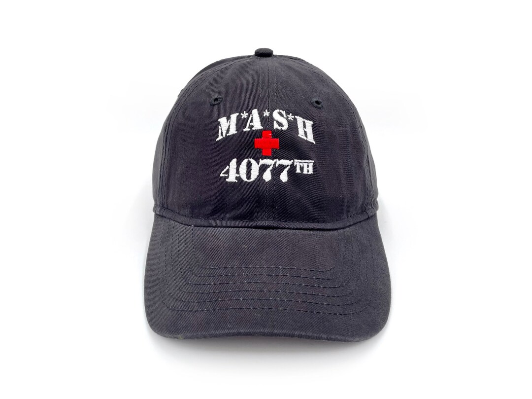 MASH 4077th Embroidered Cap | Stitched Baseball Hat | M*A*S*H + 4077th ...