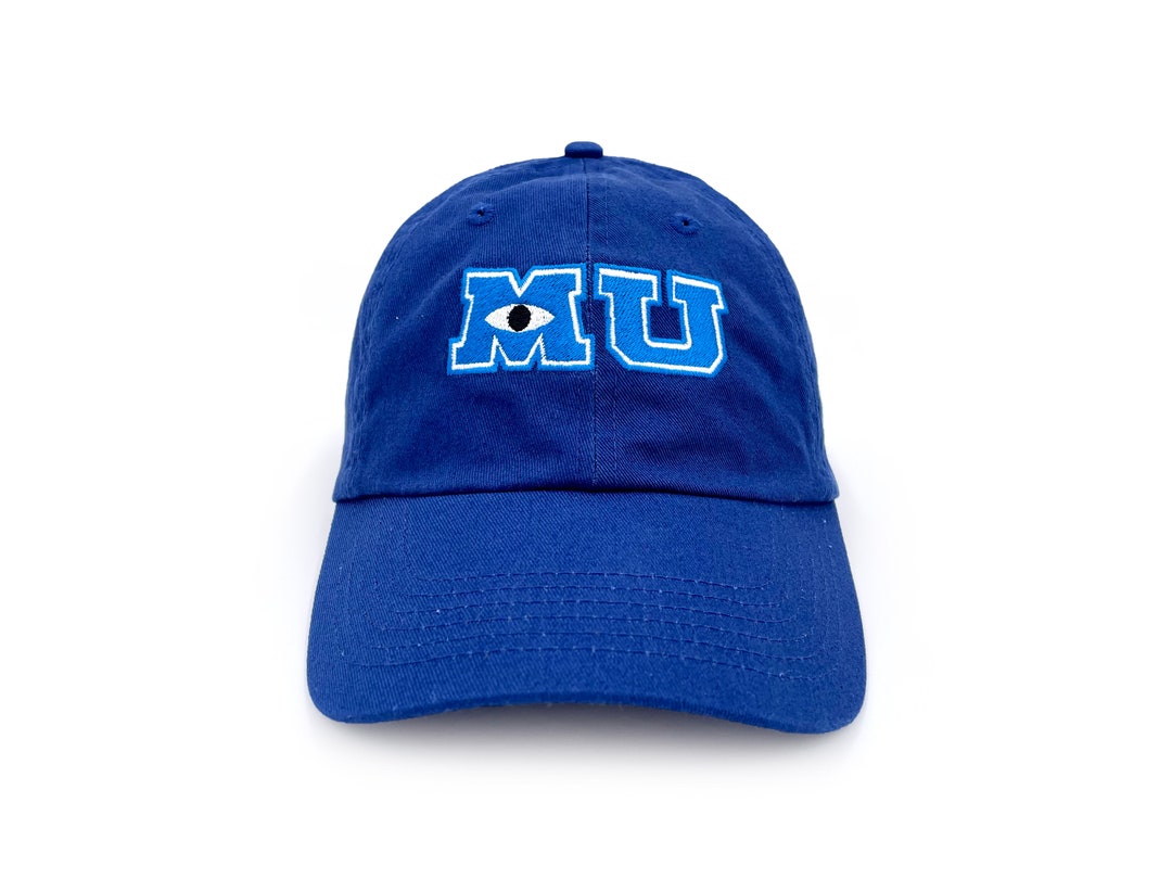 MU Monsters Inc Embroidered Hat | Adjustable Cap | Adult and Kids ...