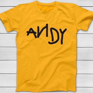 Toy Story ANDY T-shirt - Belongs to Andy - Cowboy Andy - Disney Group ...
