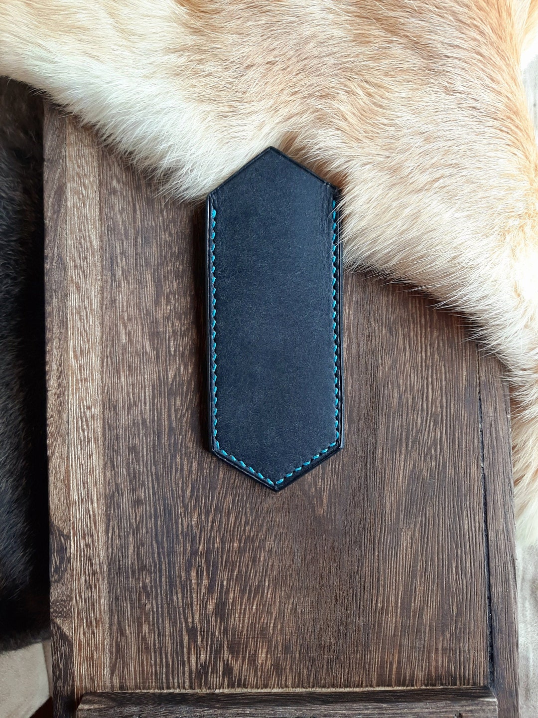 Gem Slip - Custom Fit Full Grain High Quality Leather Knife Sleeve EDC ...